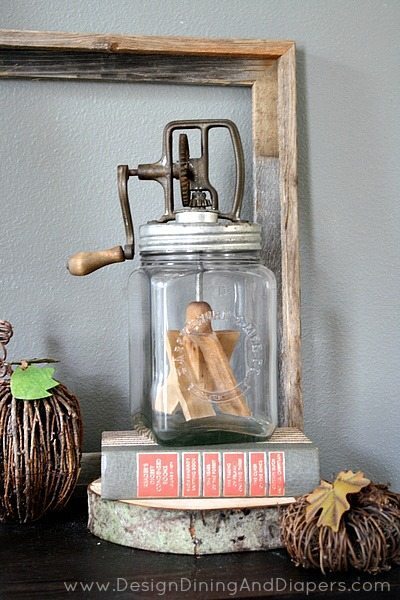 Rustic Fall Vignette - Taryn Whiteaker Designs