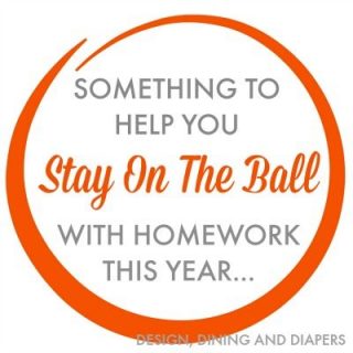 Back To School Printable: Stay On The Ball With Homework - Taryn ...