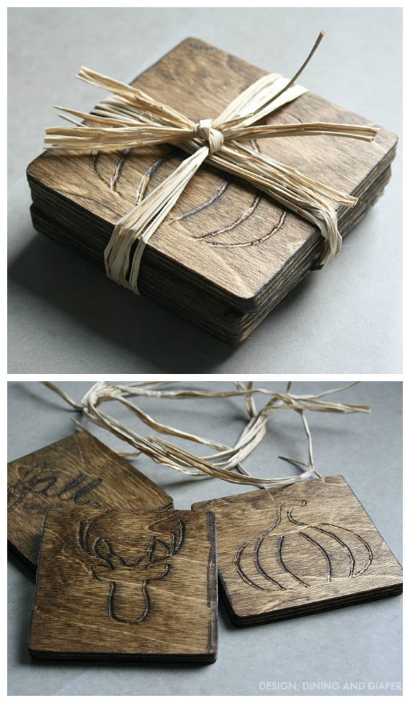 DIY Wood Coasters