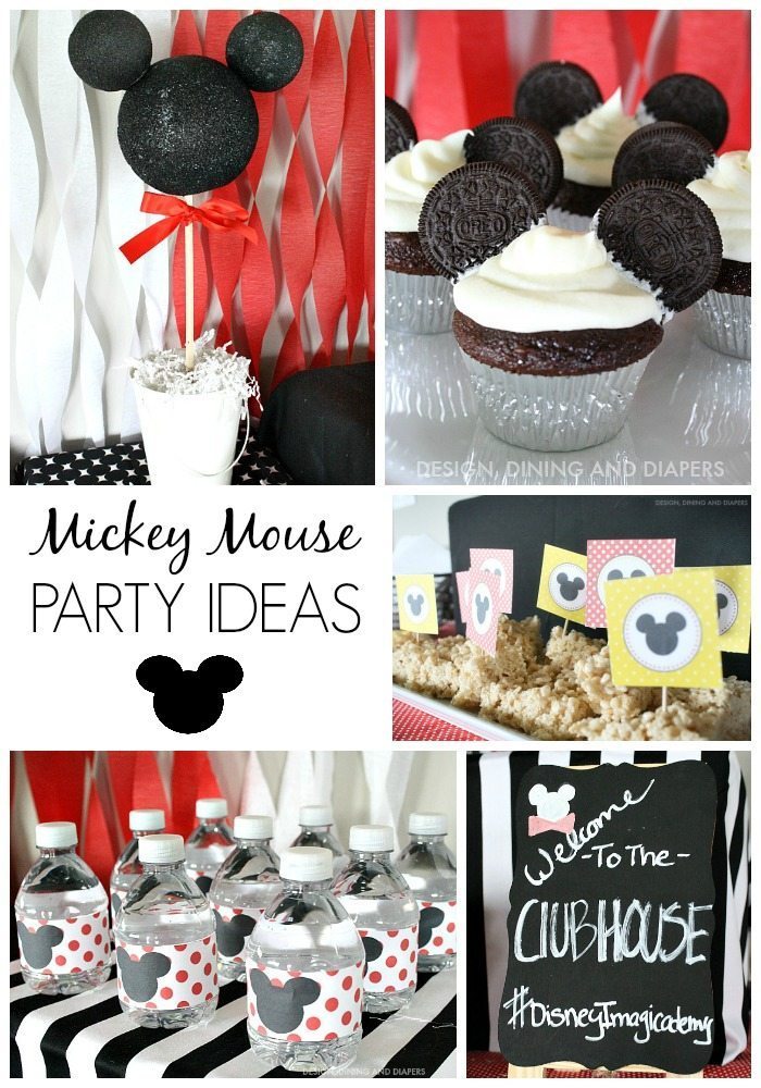 Mickey Mouse Party - Taryn Whiteaker Designs