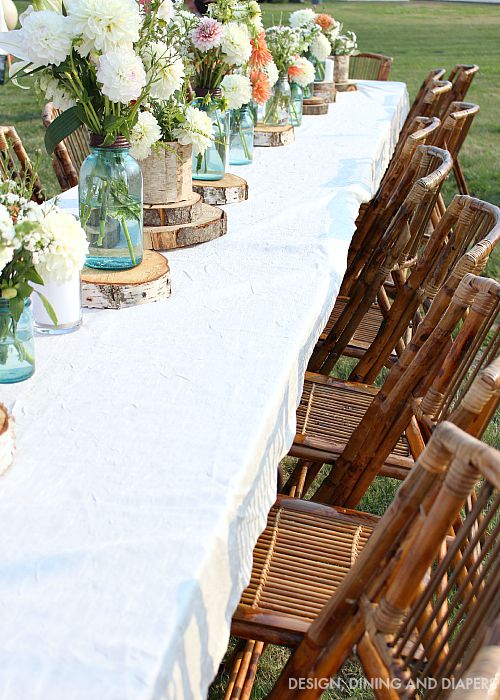 Rustic Outdoor Party - Taryn Whiteaker Designs