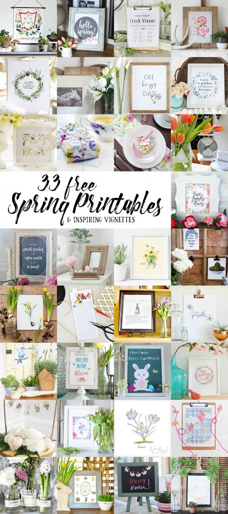 Free Spring Printable and 32 more! - Taryn Whiteaker Designs