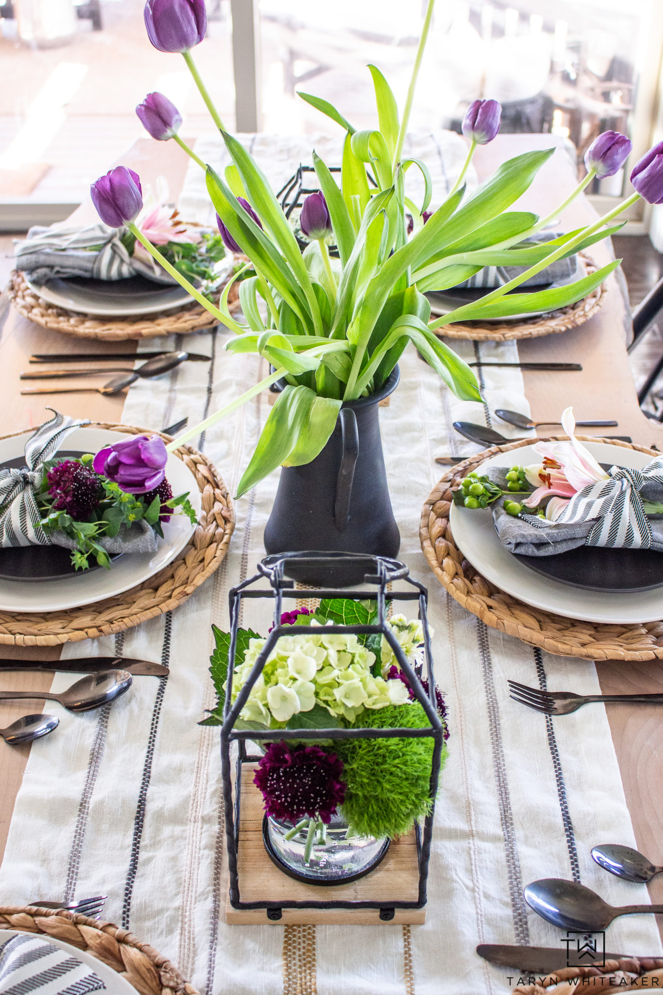 Spring Floral Table - Taryn Whiteaker Designs