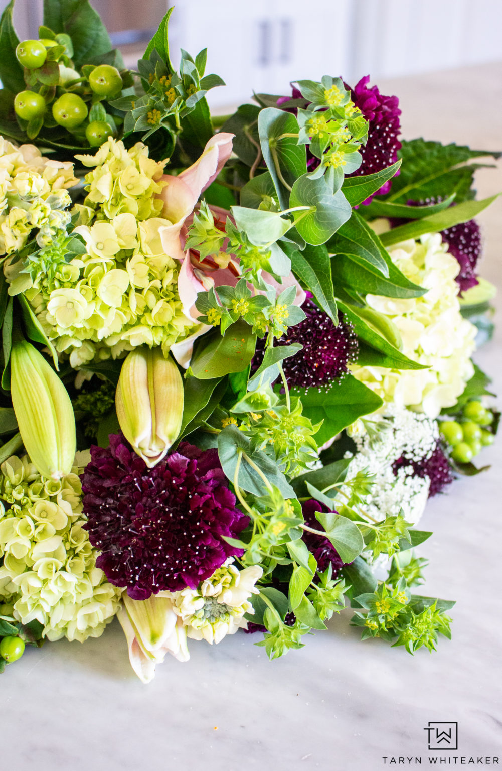 Spring Floral Table - Taryn Whiteaker Designs
