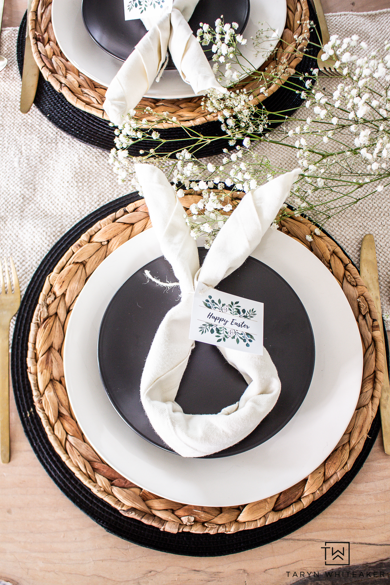 Botanical Easter Printable - Taryn Whiteaker Designs