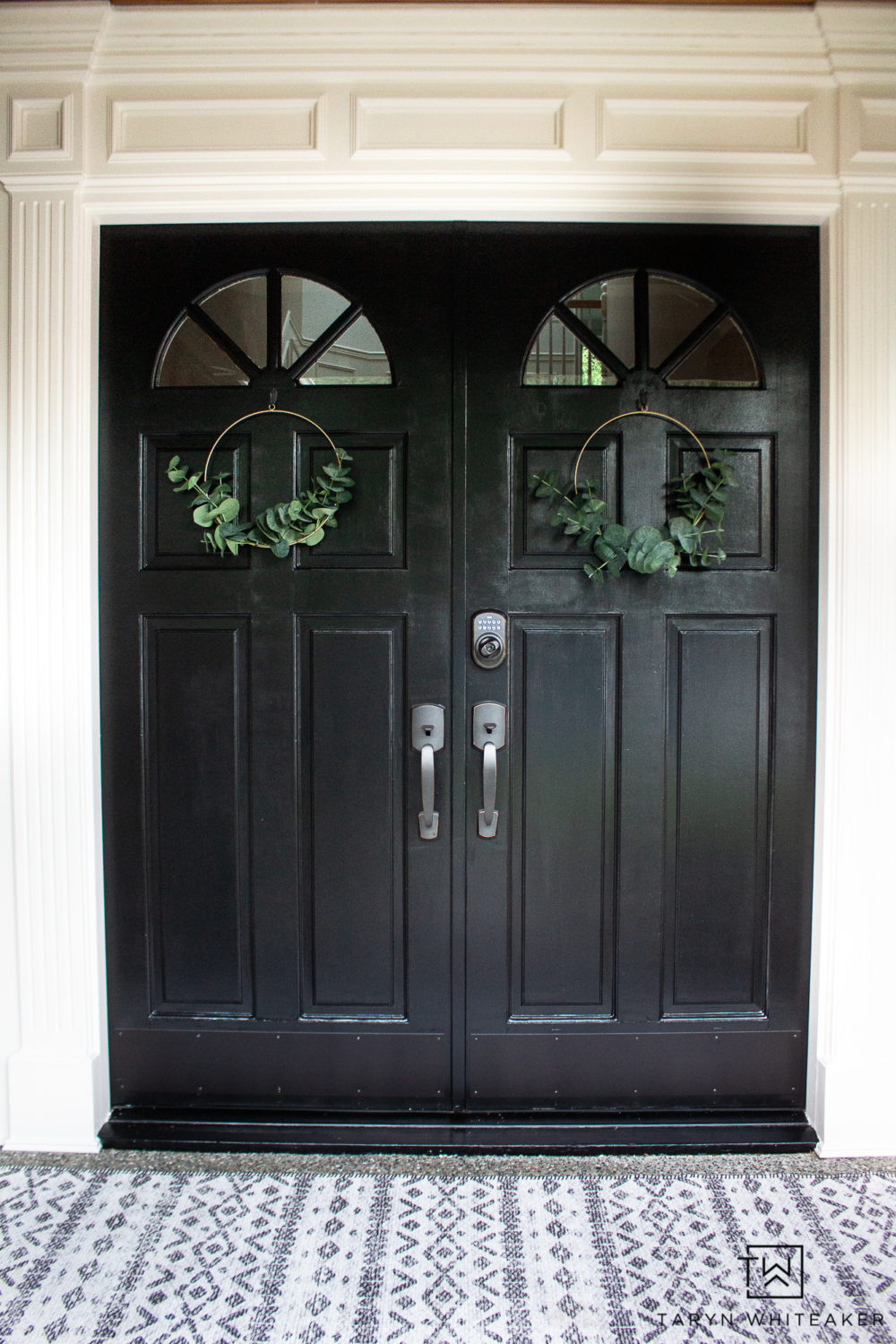 Front Door Makeover - Taryn Whiteaker Designs