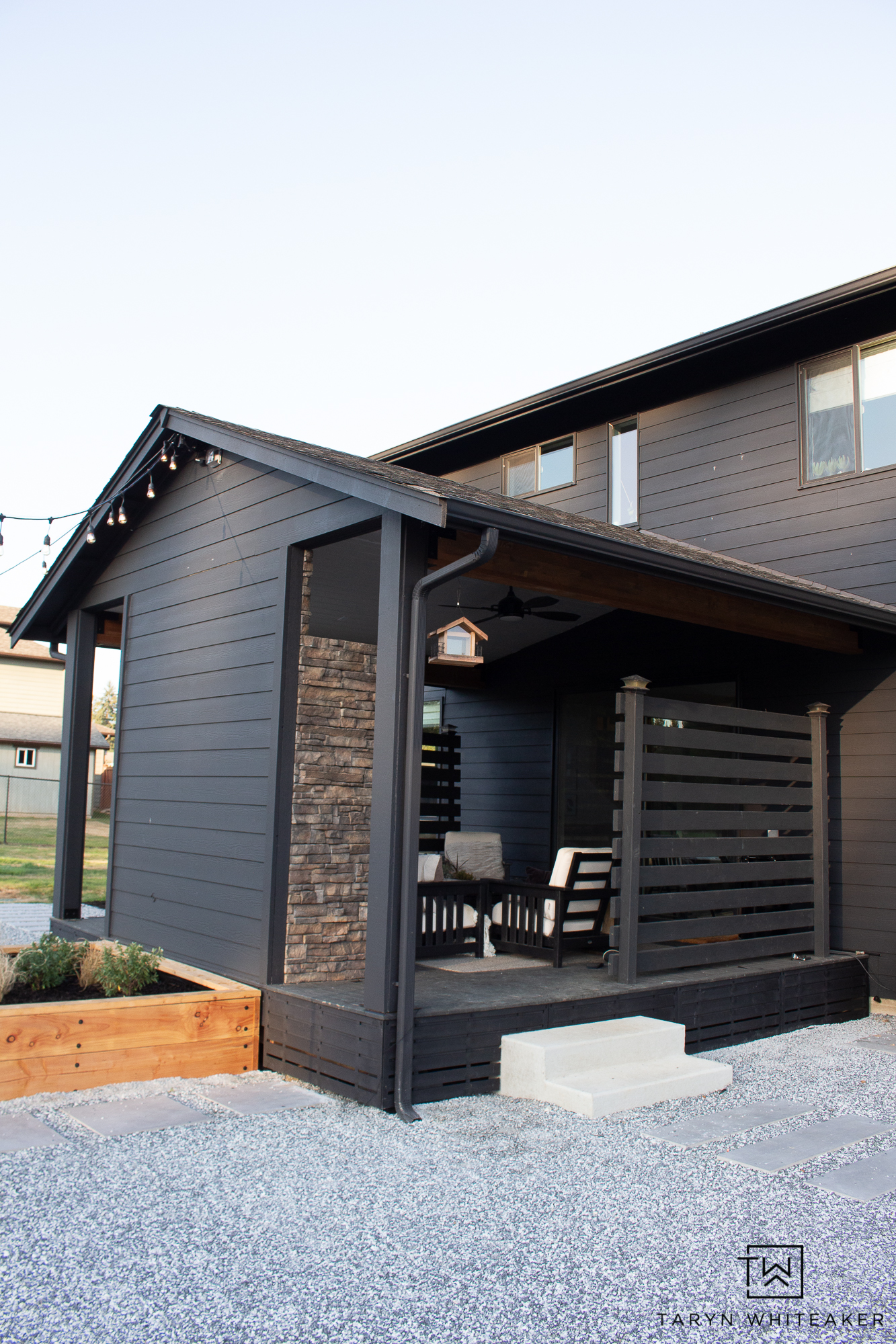 Installing Deck Skirting - Taryn Whiteaker Designs