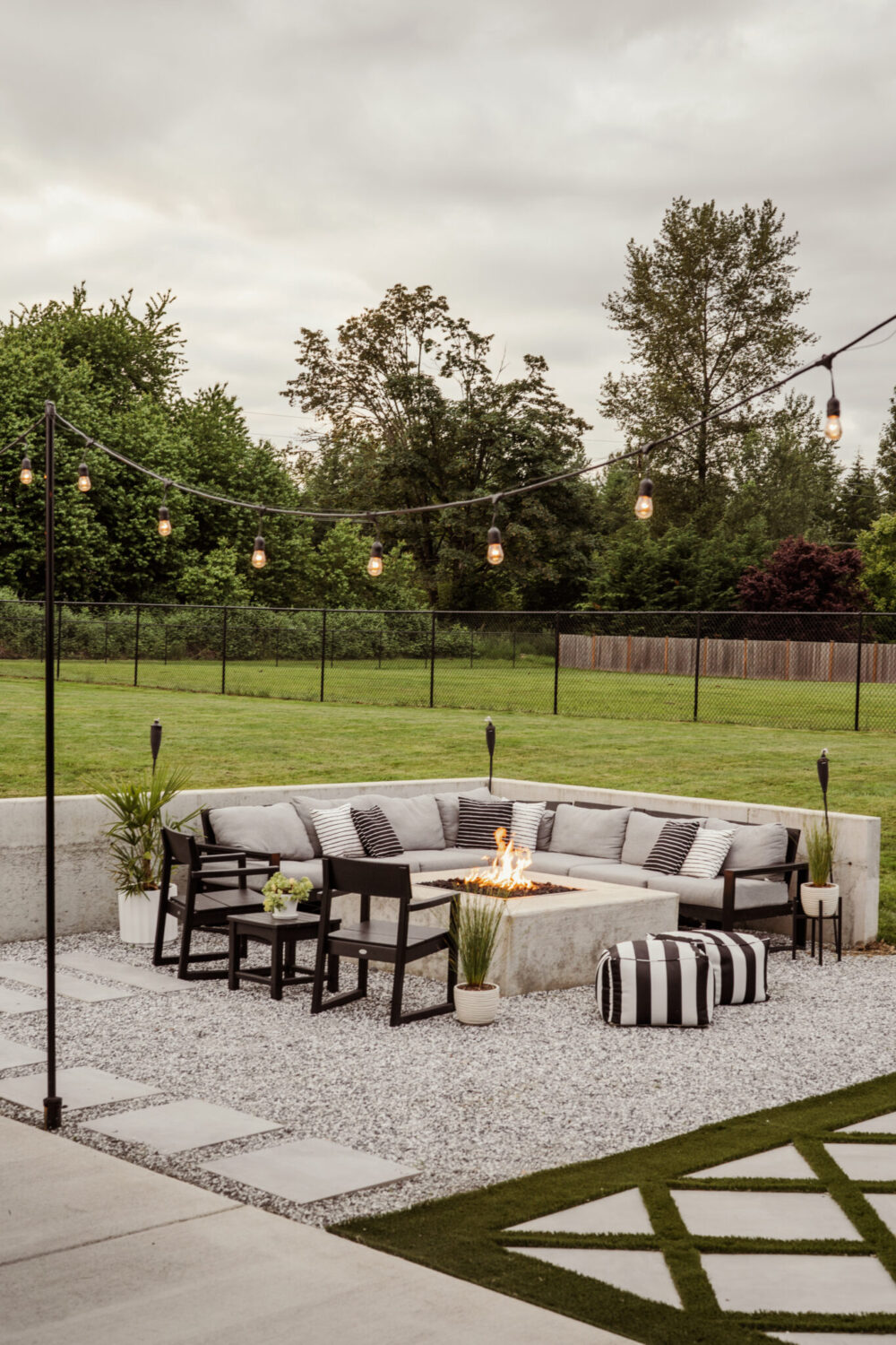 Modern Pacific Northwest Backyard Design - Taryn Whiteaker Designs