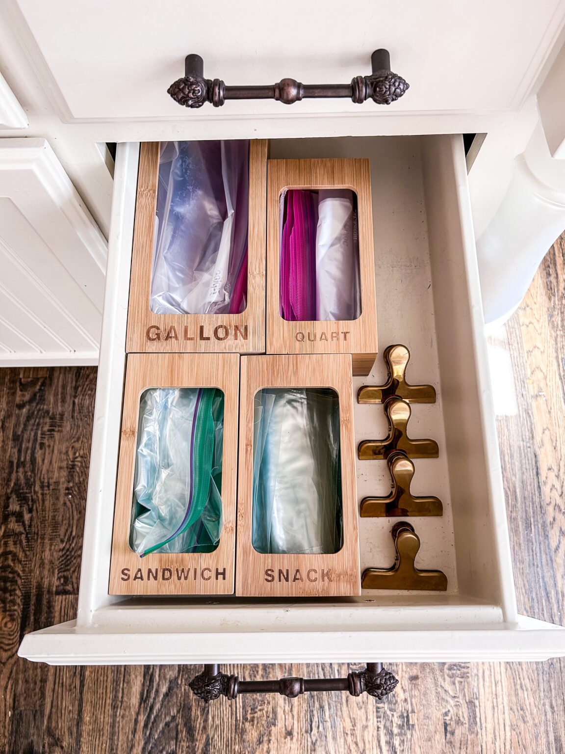 Kitchen Drawer Organization Ideas - Taryn Whiteaker Designs