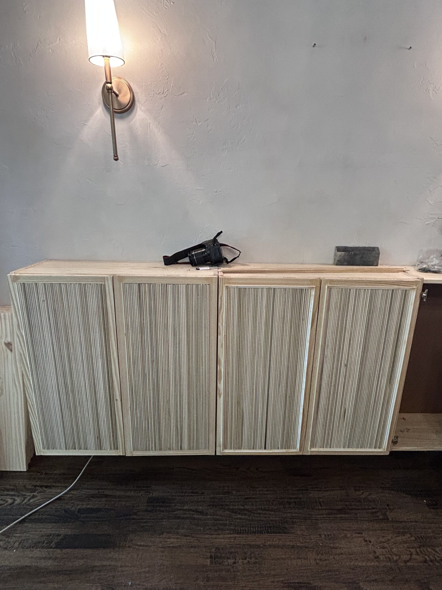 IKEA HACK: DIY Floating Buffet - Taryn Whiteaker Designs