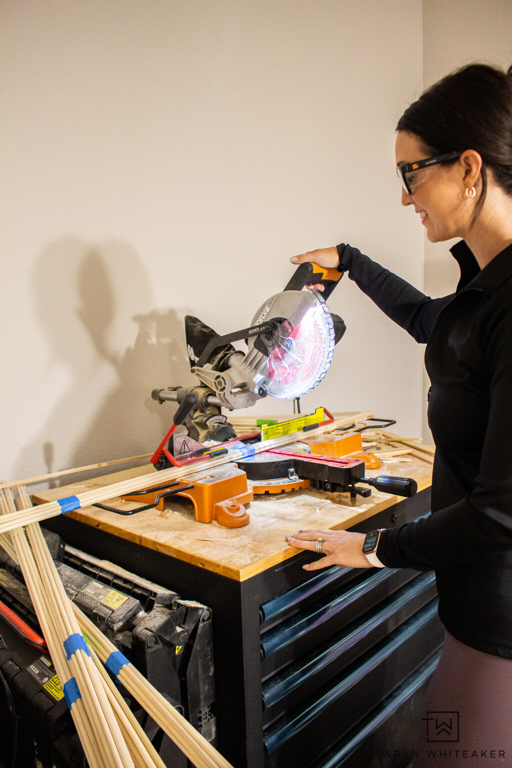 IKEA HACK: DIY Floating Buffet - Taryn Whiteaker Designs