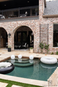 Installing a Trellis On Brick Exterior - Taryn Whiteaker Designs