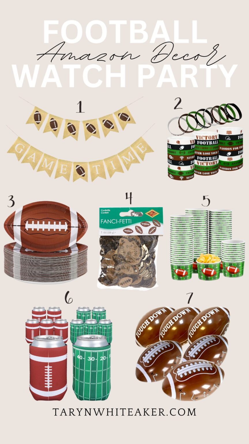 Backyard Football Watch Party 2024 - Taryn Whiteaker Designs