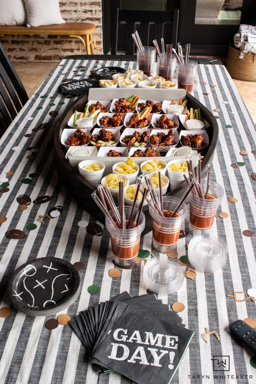 Backyard Football Watch Party 2024 - Taryn Whiteaker Designs