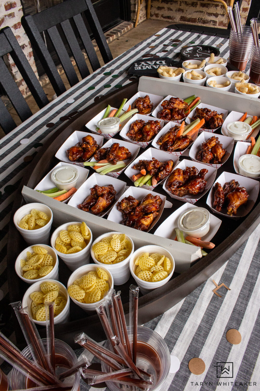 Backyard Football Watch Party 2024 - Taryn Whiteaker Designs