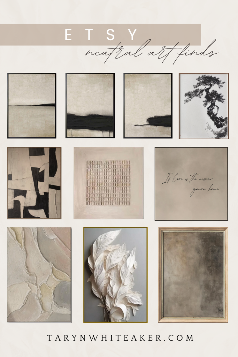 Where To Buy Affordable Wall Art - Taryn Whiteaker Designs