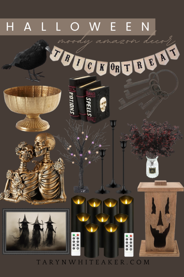 Chic Halloween Decor Inspo - Taryn Whiteaker Designs
